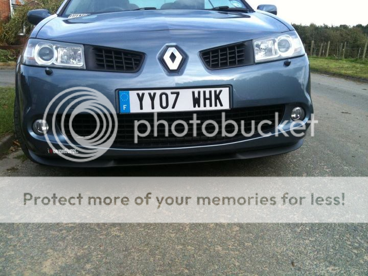 Cupra R splitter fitted at last | Megane Sport Forum