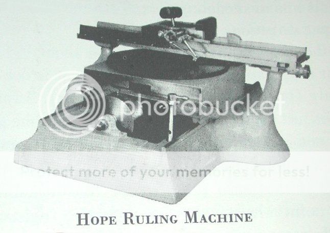 John Hope & Son / Cronite Ruling engine for sale